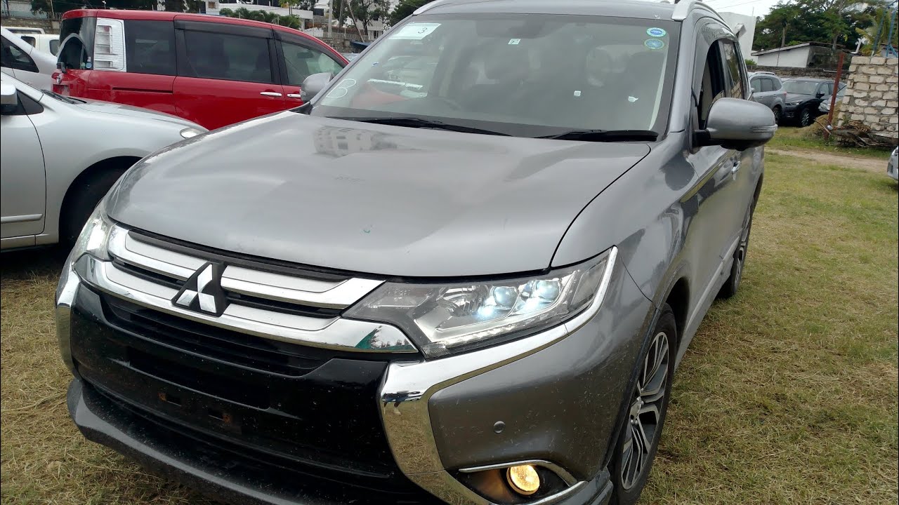 Mitsubishi outlander new shape 2016 with 4wd options. - YouTube