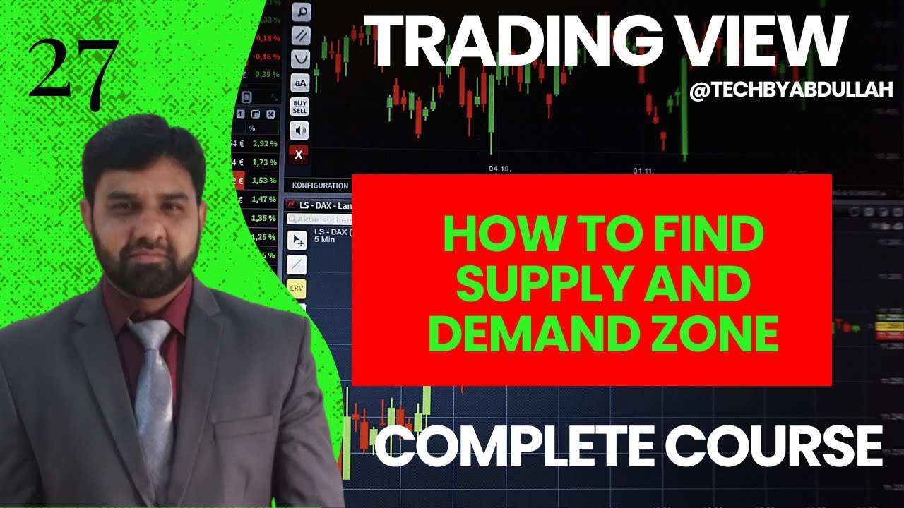 Tradingview Tutorial | How to Find Supply and Demand Zone #tradingview ...