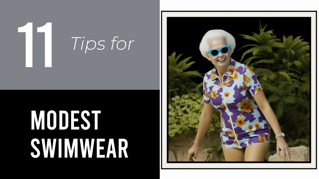 11 Tips On Modest Swimwear For Seniors - YouTube