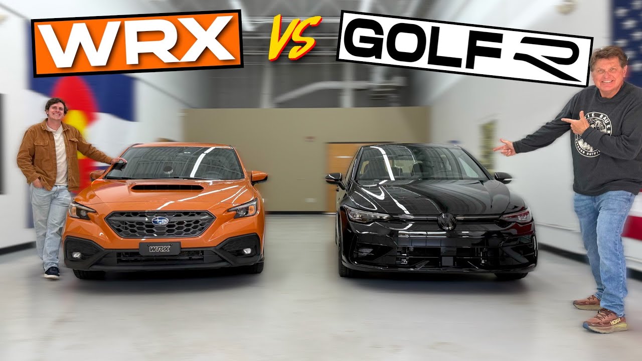 Is the Hot Hatch BACK? Subaru WRX vs VW Golf R! - YouTube