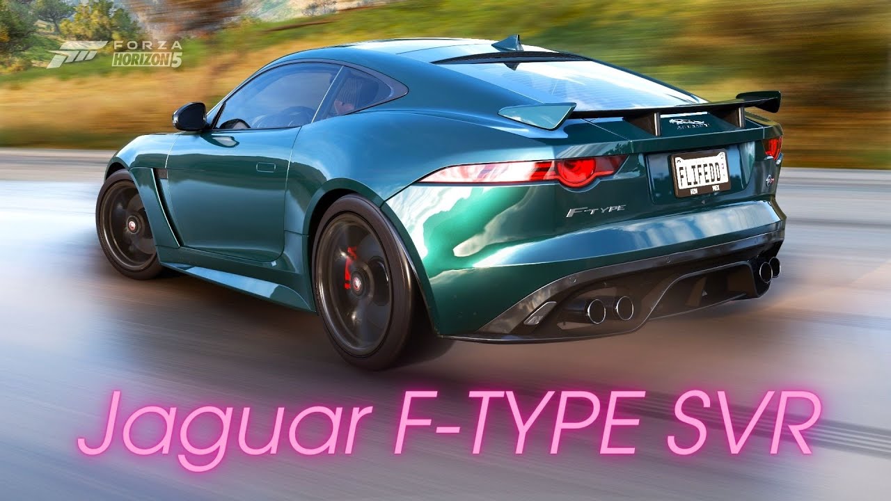 Jaguar F-Type SVR | Forza Horizon 5 - YouTube