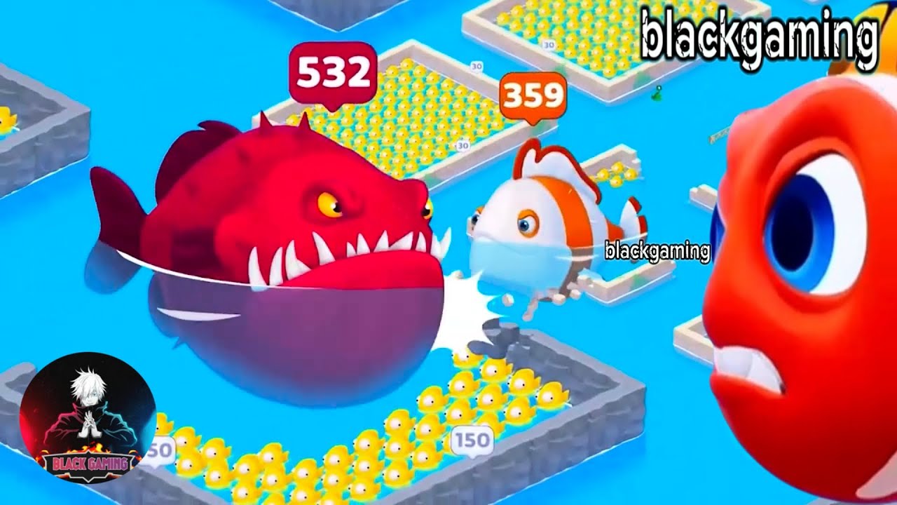 Fishdom Ads mani game Hungry fish 9.1 new update Trailer fishdom Video ...