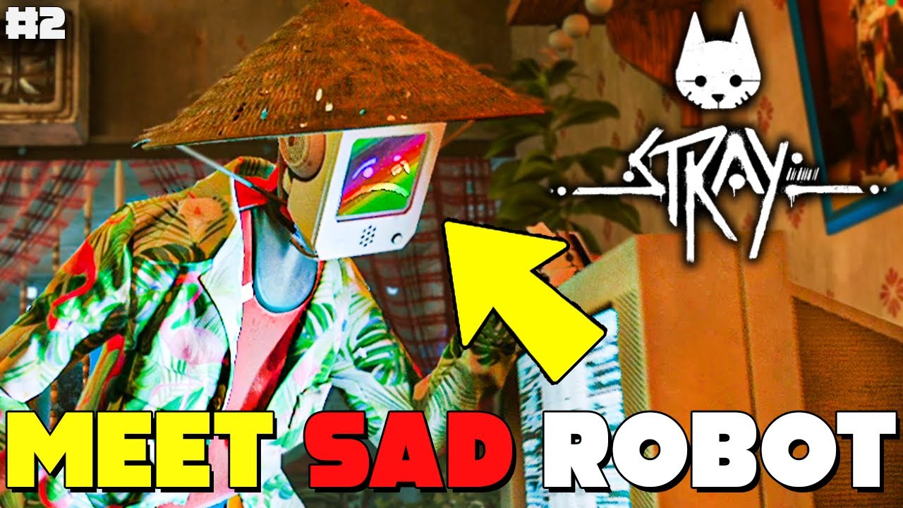 MEET SAD ROBOT "MOMO" | STRAY PART- 2 - YouTube