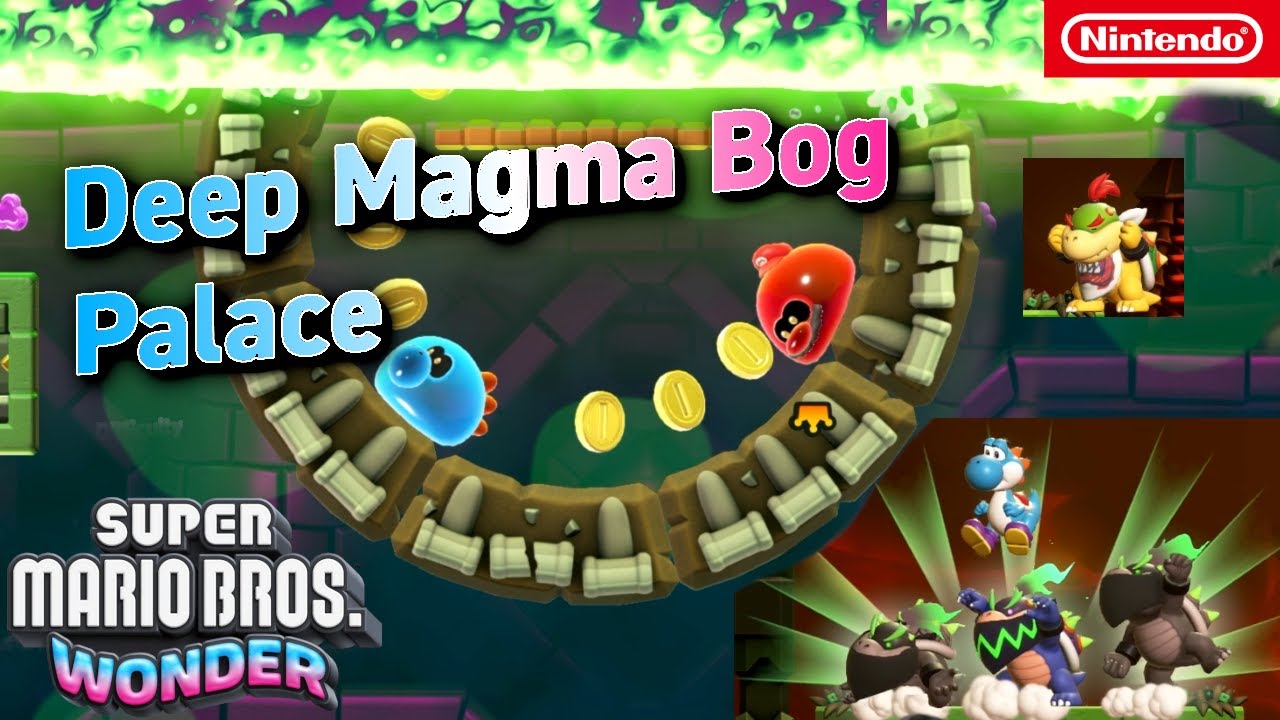 Palace | Deep Magma Bog | Super Mario Bros. Wonder - YouTube