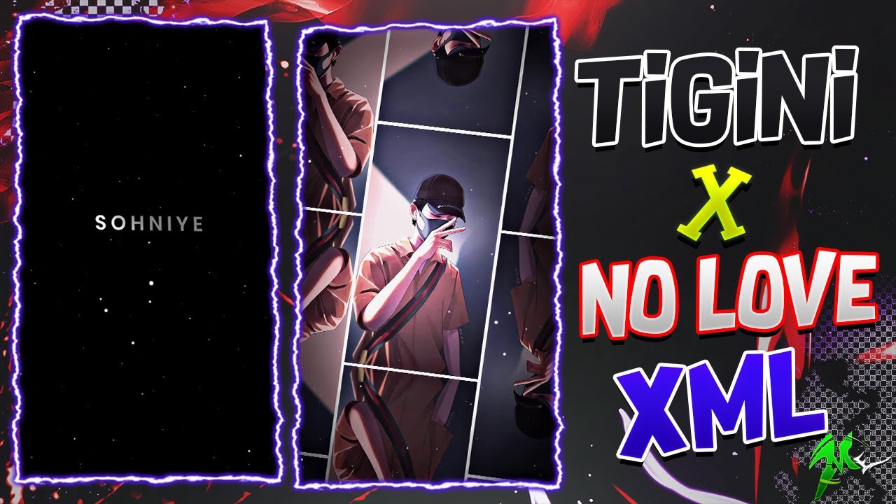 New Trend Tigini X No Love Song Viral Video Editing Tigini X No Love ...