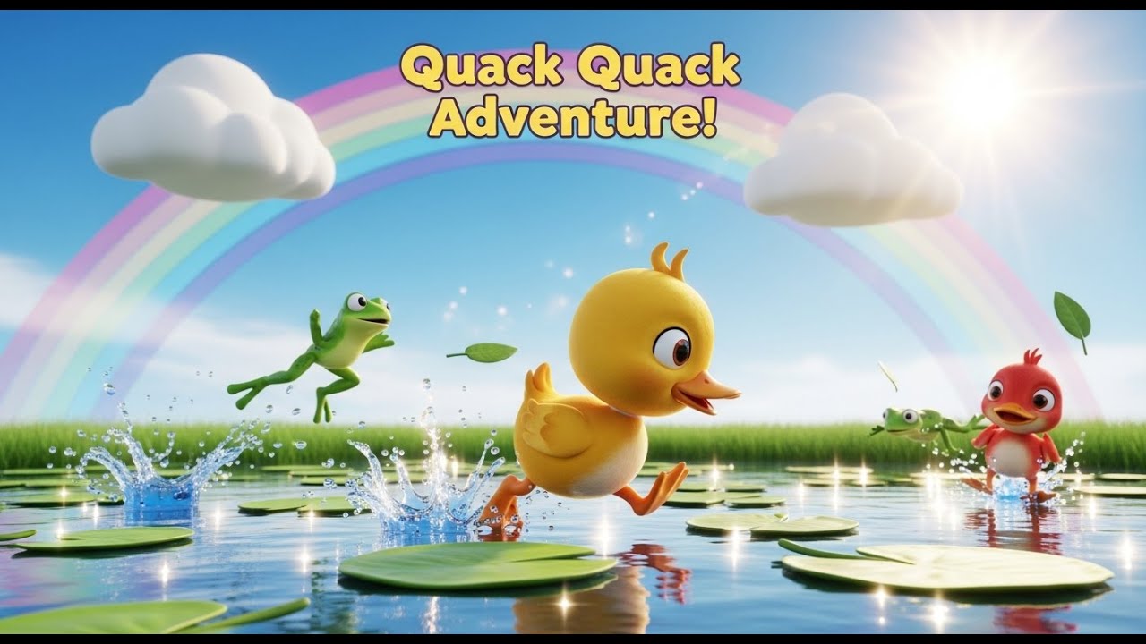 Baby Duck Quack Quack Quack | Fun Animal Kids Song | Toddler Sing Along ...