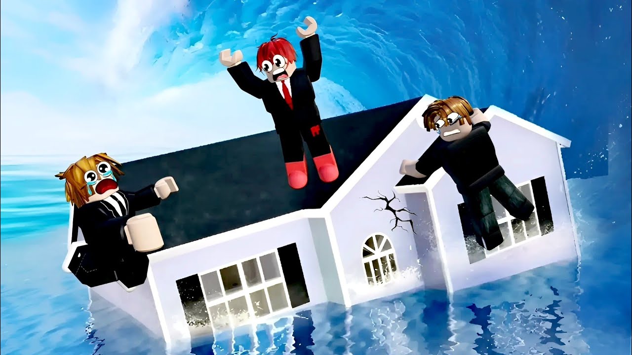 Tsunami Disaster | ROBLOX | BUMAHA NG MARAMING TUBIG! - YouTube