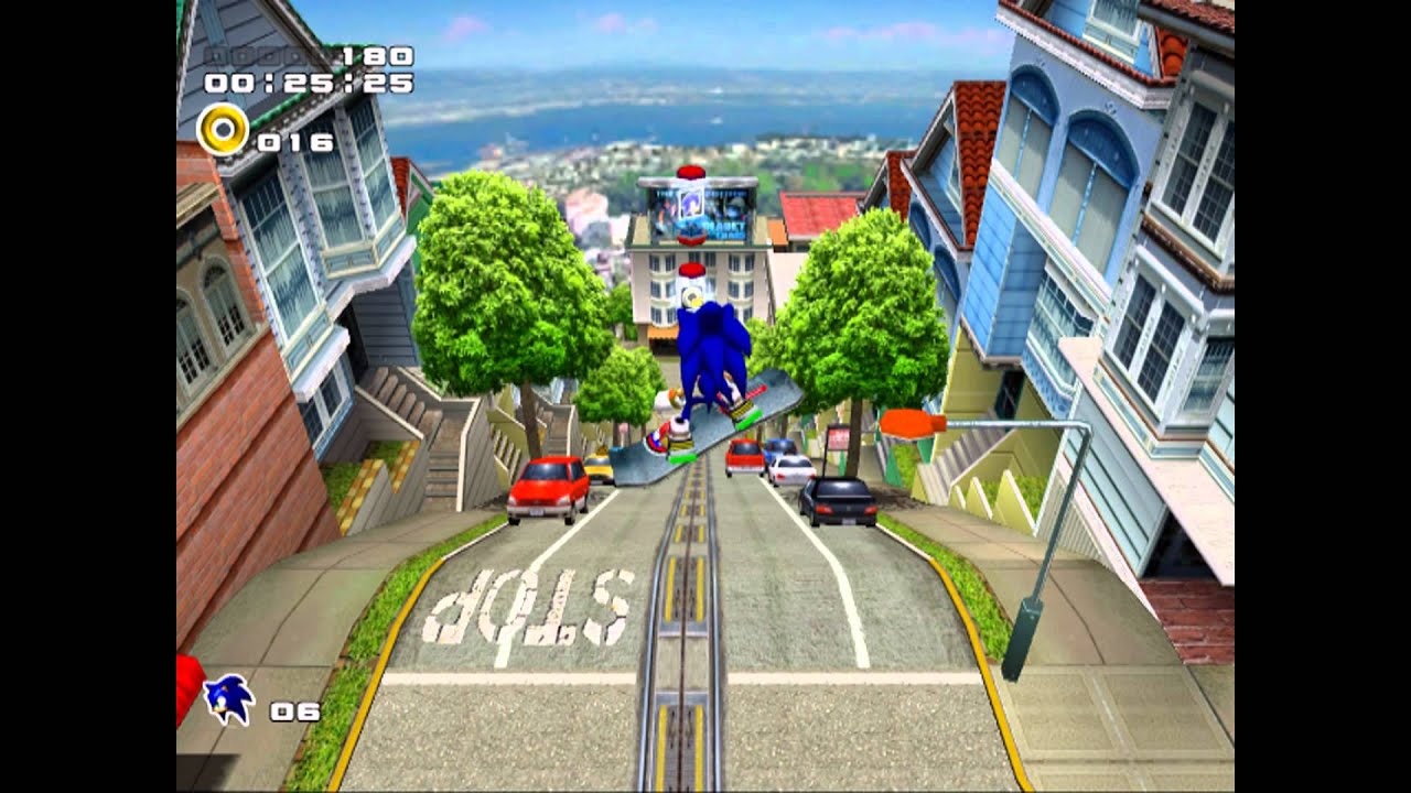 Sonic Escape From The City - YouTube