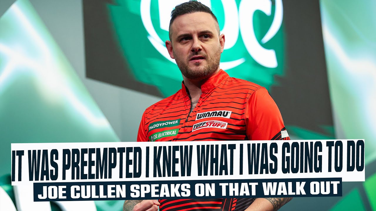 JOE CULLEN SPEAKS FOR THE FIRST TIME ON HIS WORLD CHAMPIONSHIP MEDIA ...
