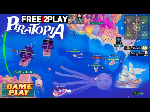 Piratopia ★ Gameplay ★ PC Steam [ Free to Play ] Pirate MMO PvE or PvP ...