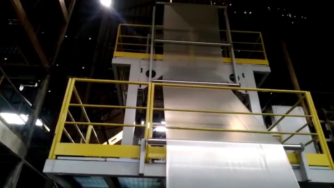 Coextrusora HGR Dual ABA (50/50) 1600 - YouTube