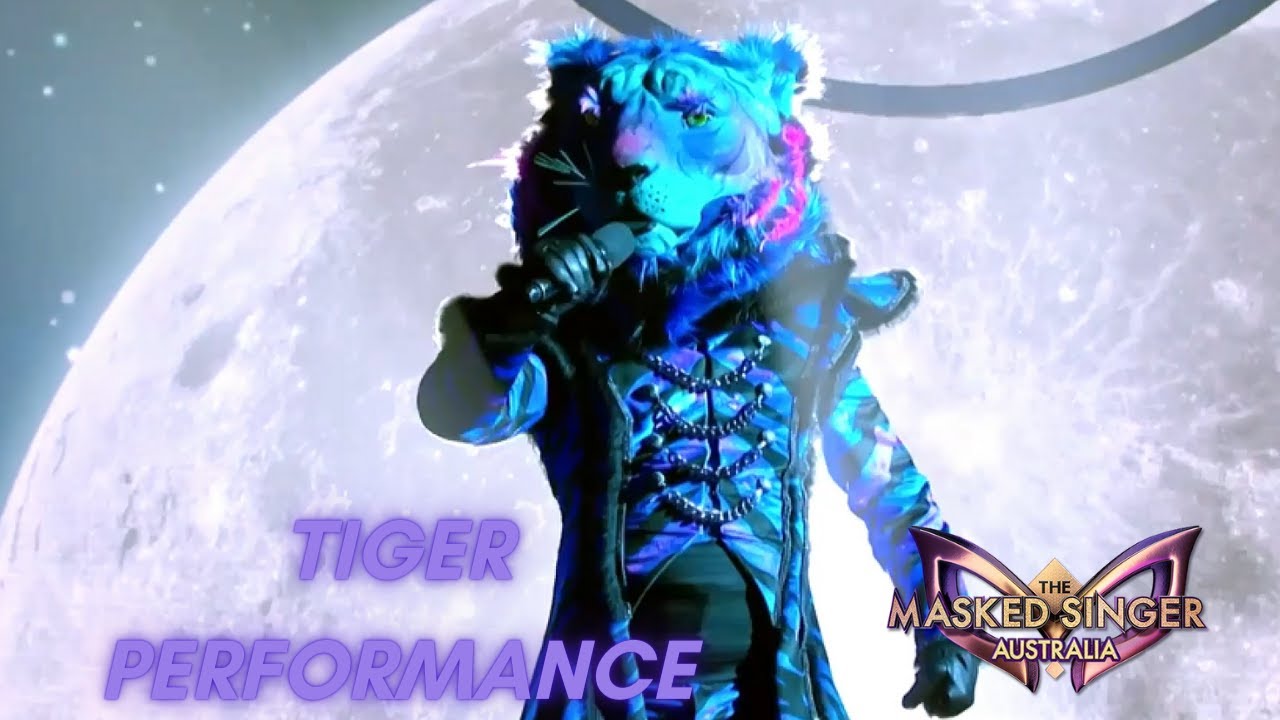 Tiger sings "In The Air Tonight" by Phil Collins | The Masked Singer AU ...