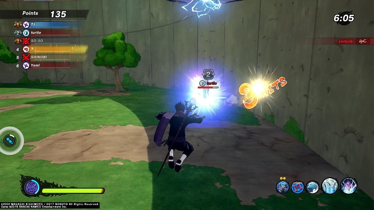 NARUTO TO BORUTO: SHINOBI STRIKER Staff:Fire Deity's Roar Gameplay ...
