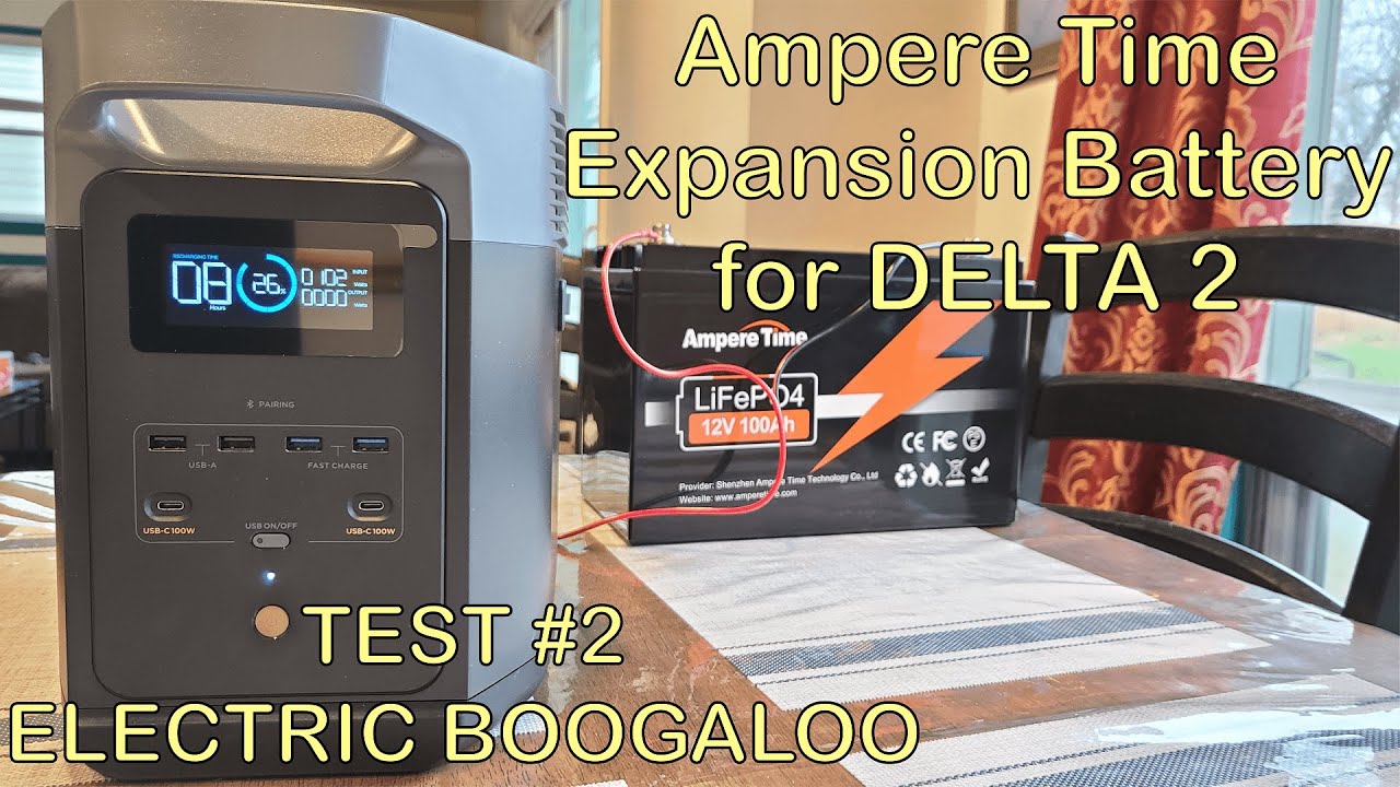 Ampere Time Recharging EcoFlow DELTA 2 Power Station - Expansion ...