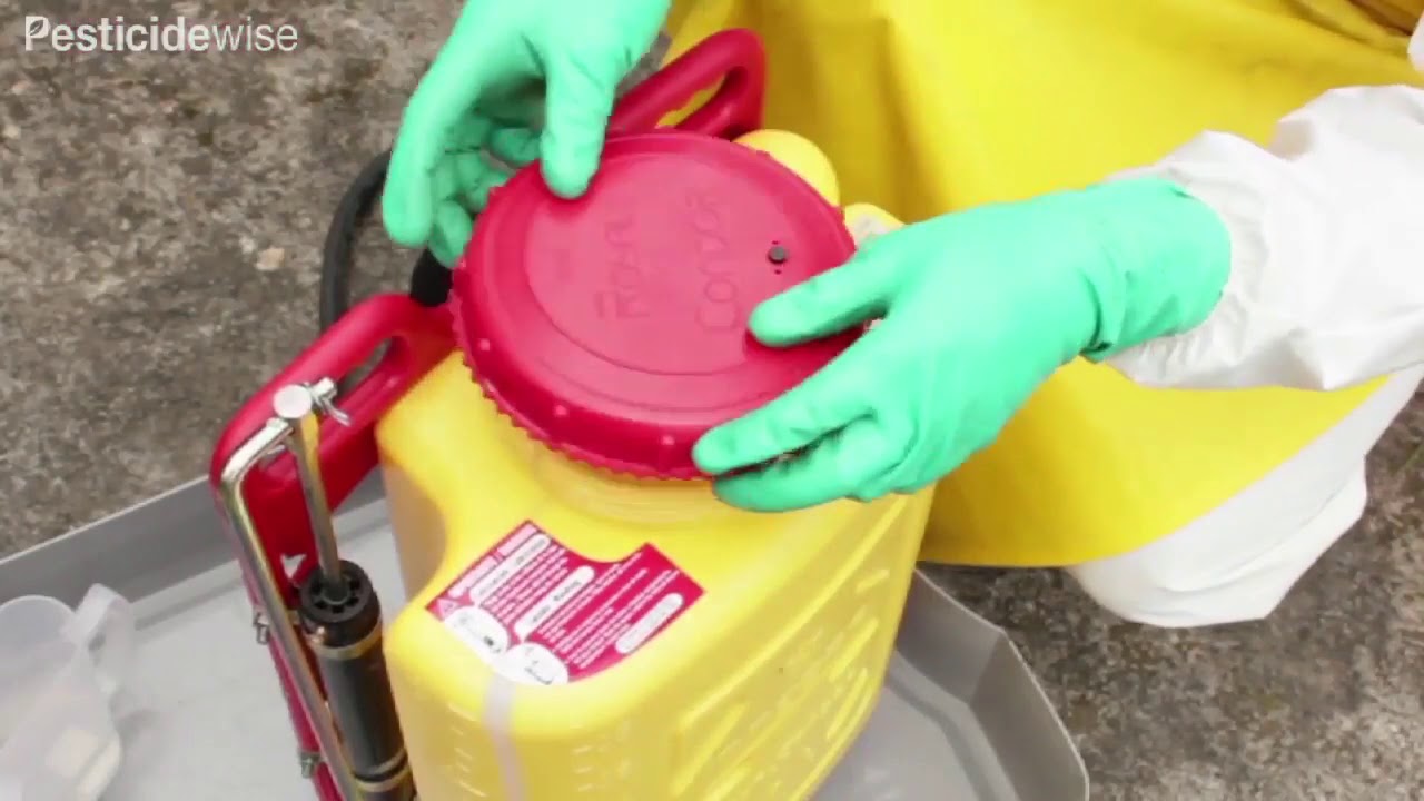 Cleaning pesticide packs - YouTube