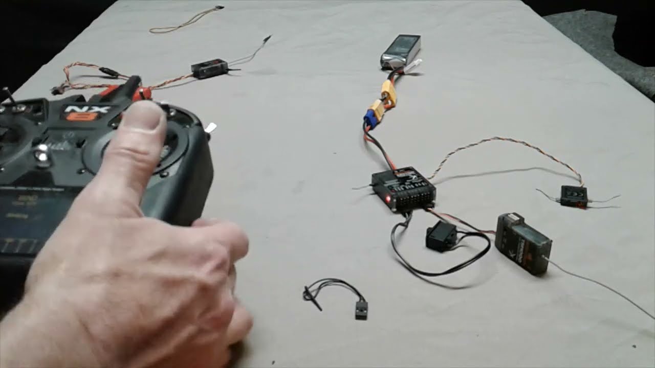 SPEKTRUM RC TELEMETRY RECEIVER SIGNAL HOW TO SEE IT ON YOUR TRANSMITTER ...