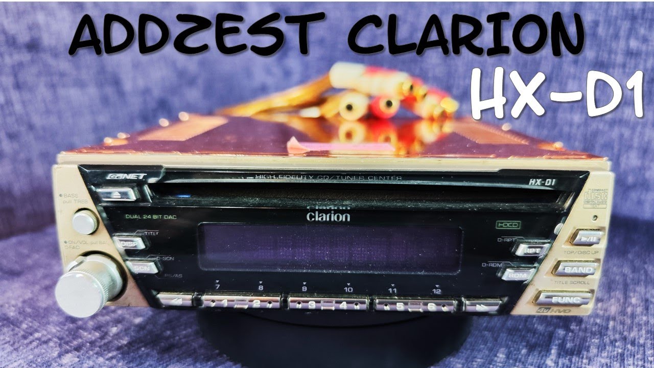 ADDZEST CLARION HX-D1 - YouTube