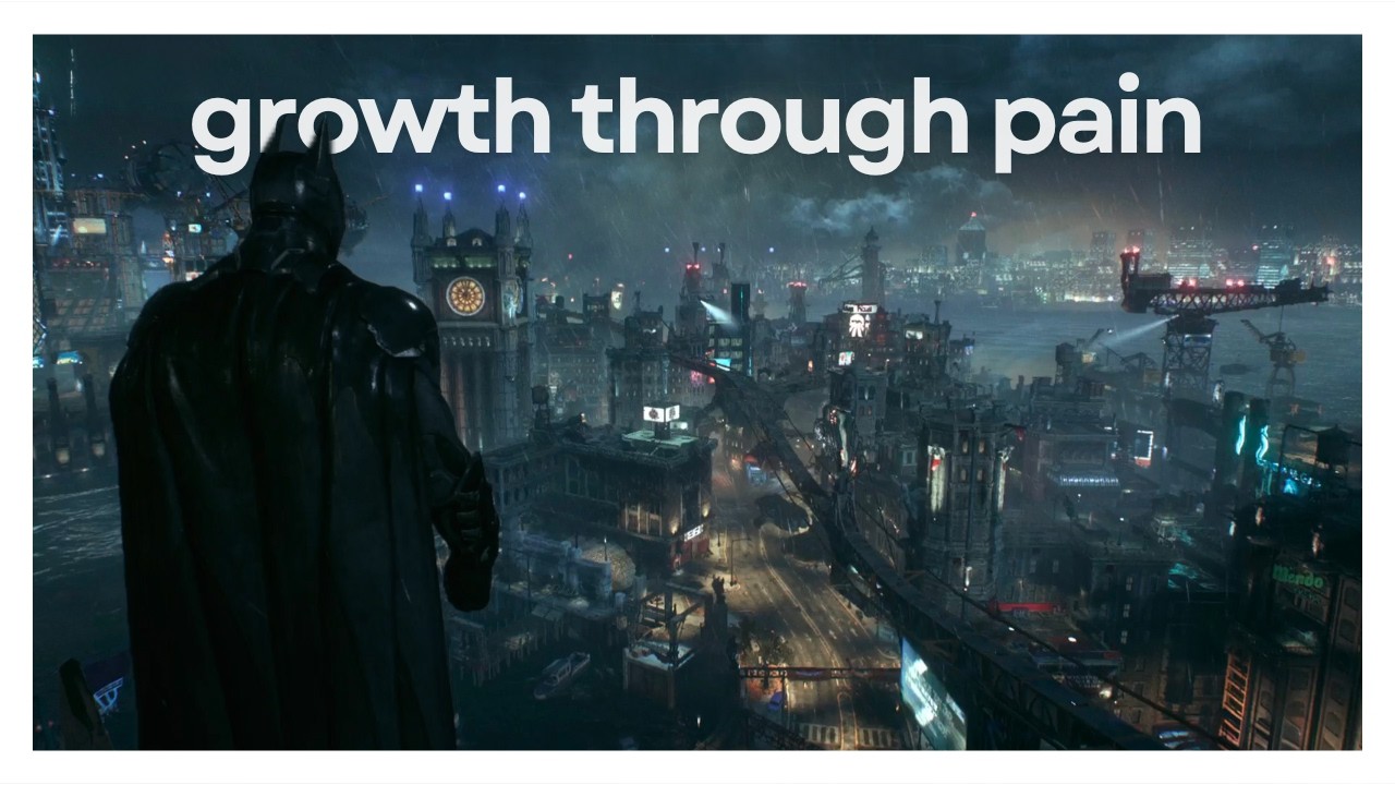 What batman can teach you about loss and growth - YouTube