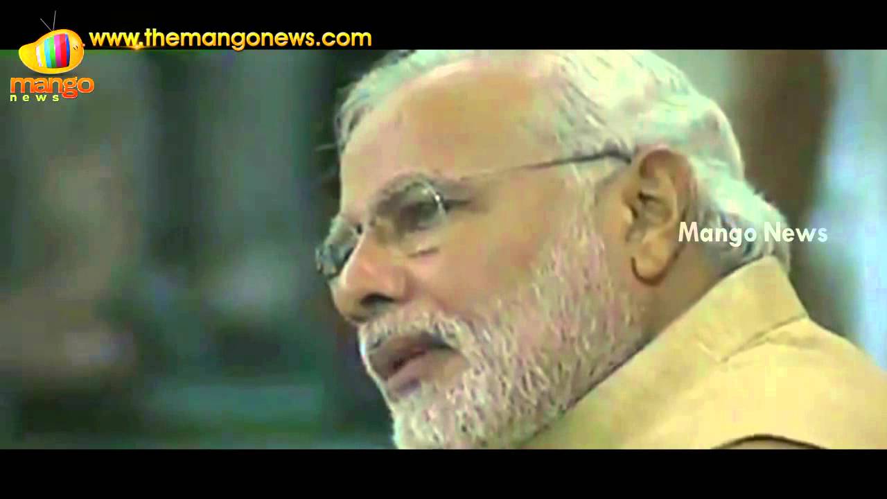 Narendra Modi in tears - Modi emotional speech - YouTube