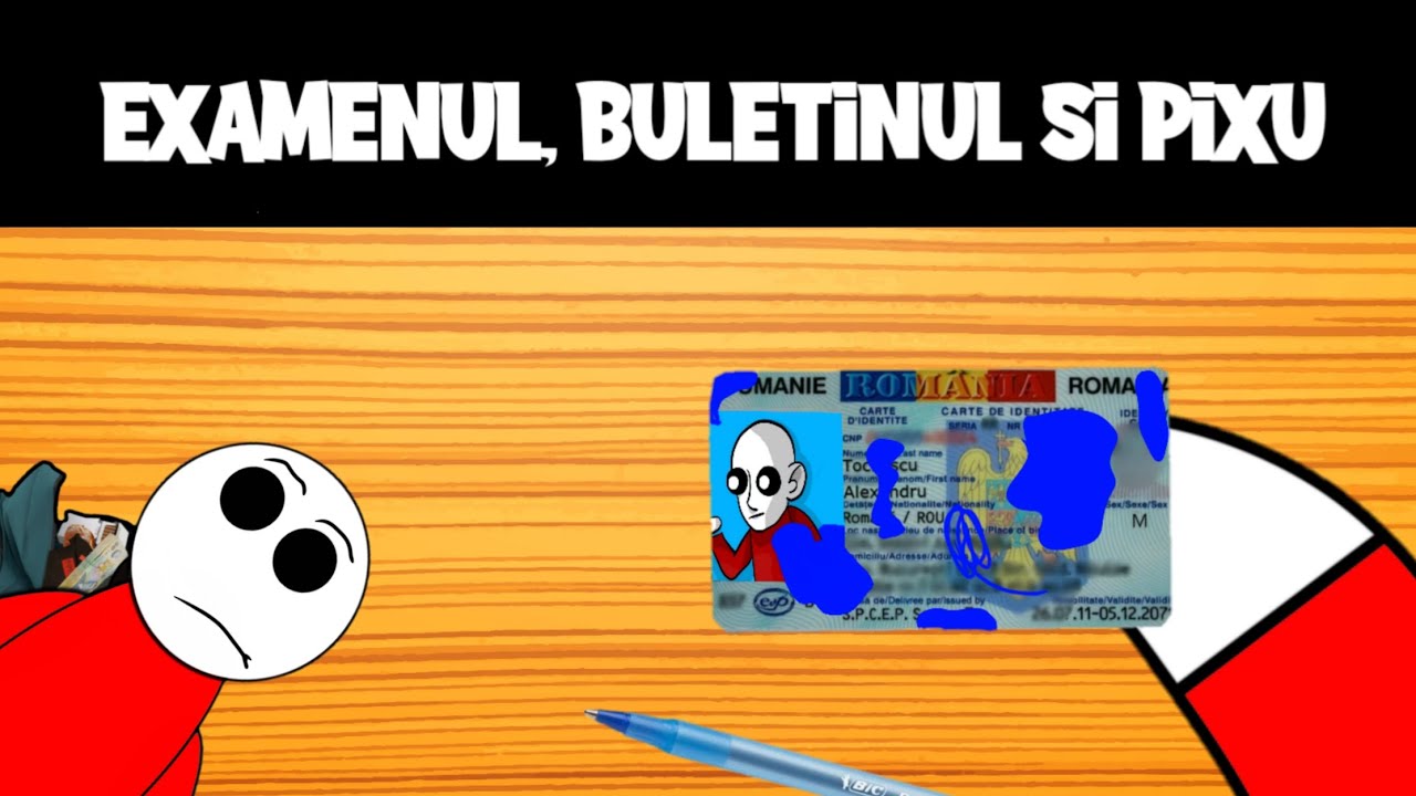 Evaluarea Națională, Buletinu' Și Pixul - YouTube