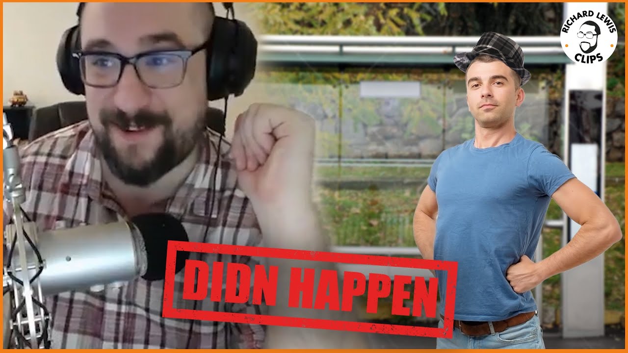 Rich & Sam on a Bus Stop Brawl Didn' Appen - YouTube