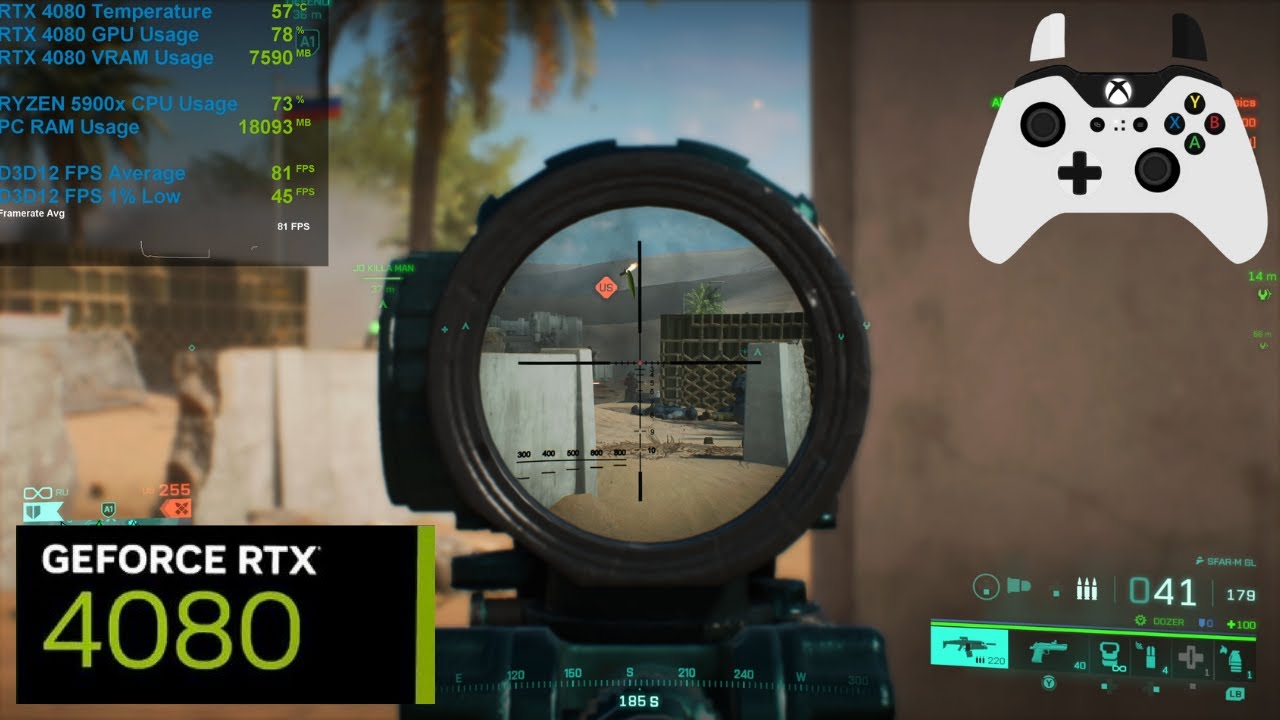 Battlefield 2042: Breakthrough Chaos - 4K DLSS Balanced High Settings ...