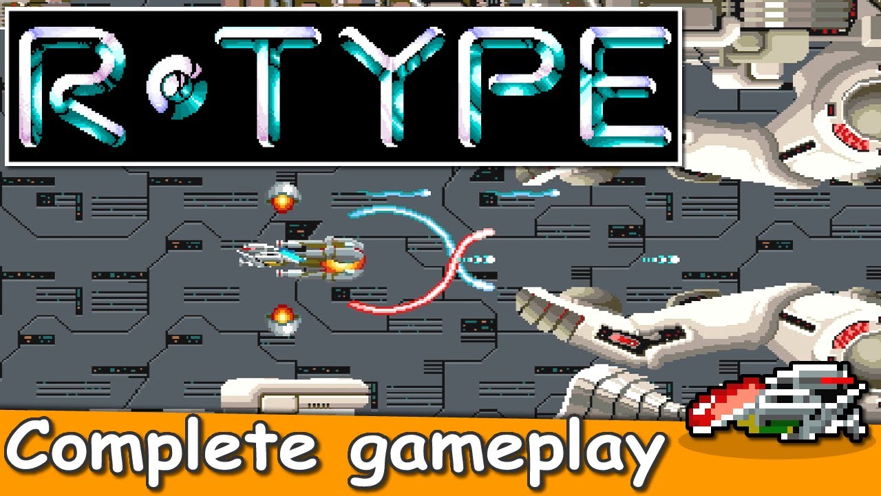 R-Type (Arcade) Game complete 🕹️ No deaths - One credit - HD 60fps ...
