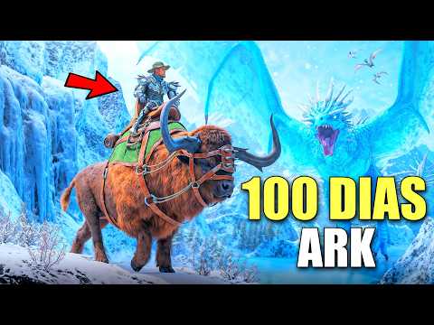 ¡Tengo 100 Días para Acabar ARK Survival Ascended en Hardcore! Película Completa de Ragnarok