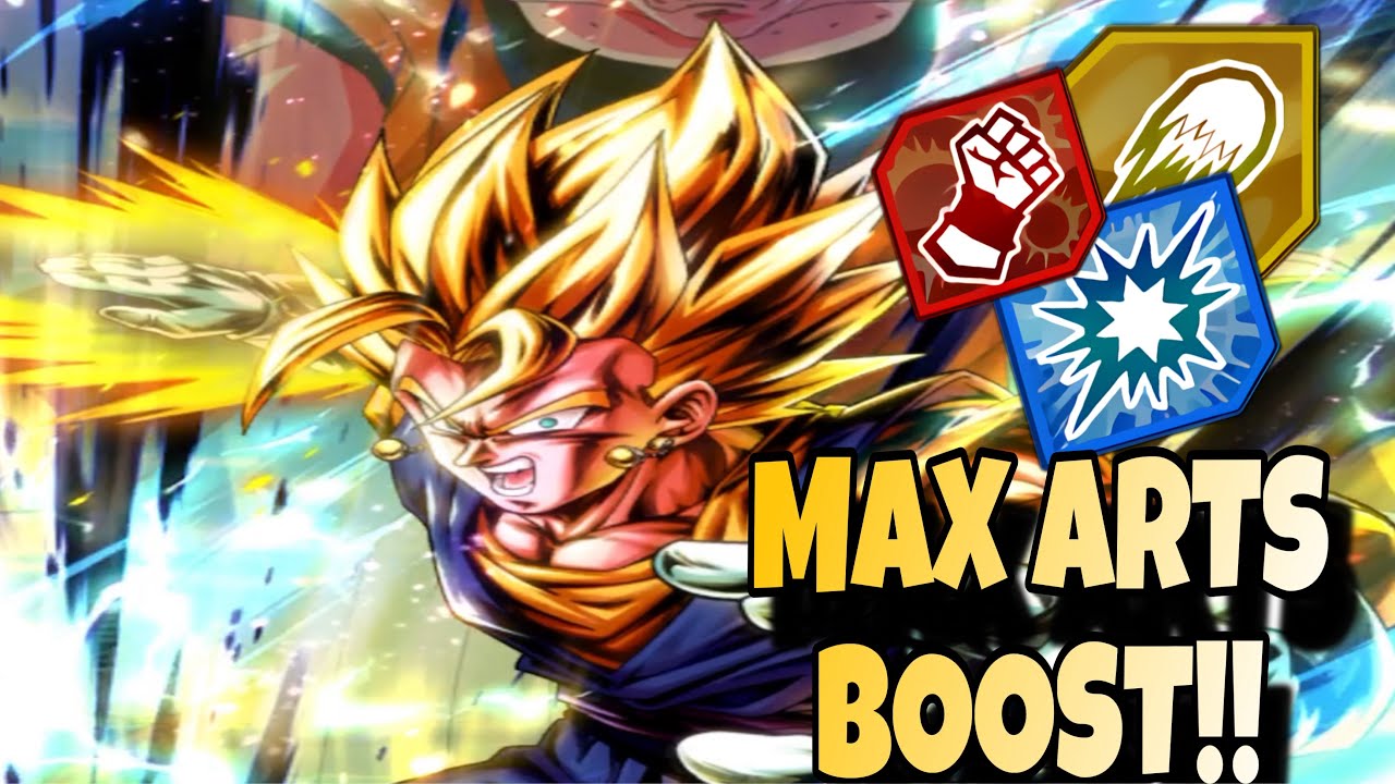 (Dragonball Legends) MAX ARTS BOOST & SUMMONS!!!! SUPER VEGITO IS A ...