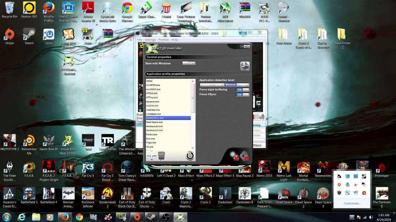 How to fix Dark Souls 1 DSi Fix Screen Tearing. - YouTube
