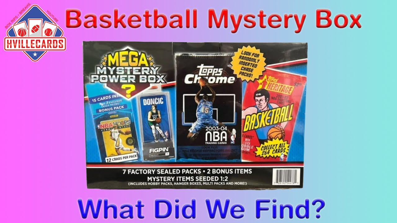 NBA Basketball Mystery Box - YouTube