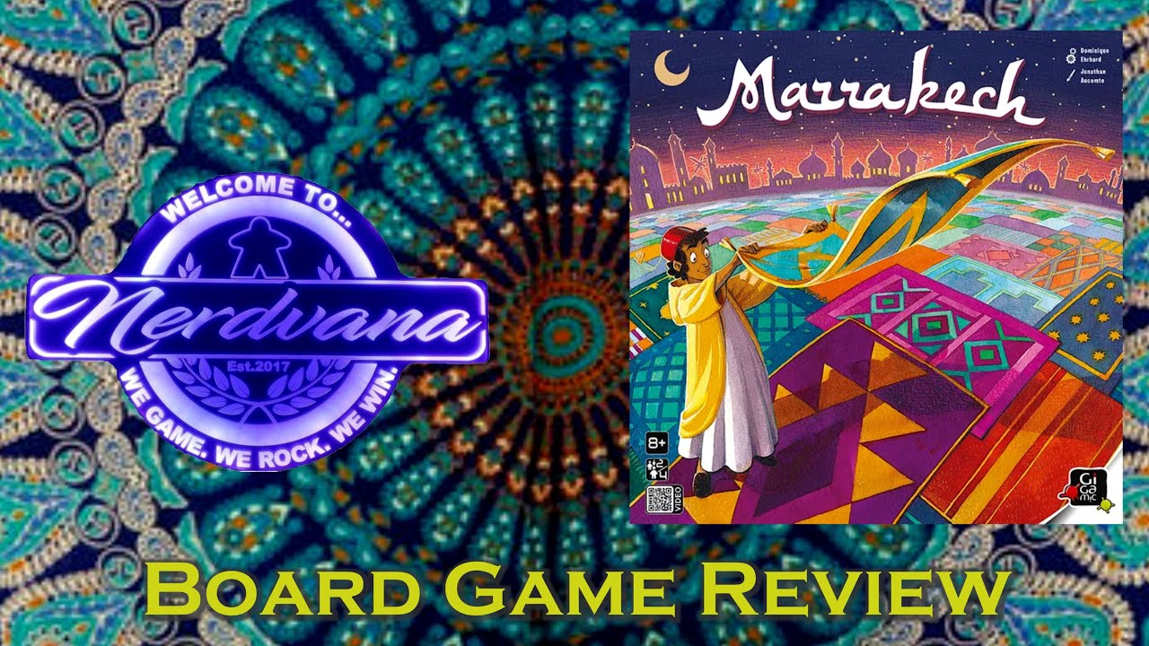Marrakech Board Game Review - YouTube