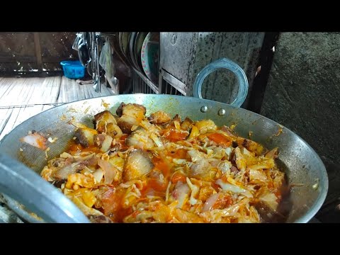 Smoke pork with fermented bambooshoot,schezwan paper recipes 😋 - YouTube