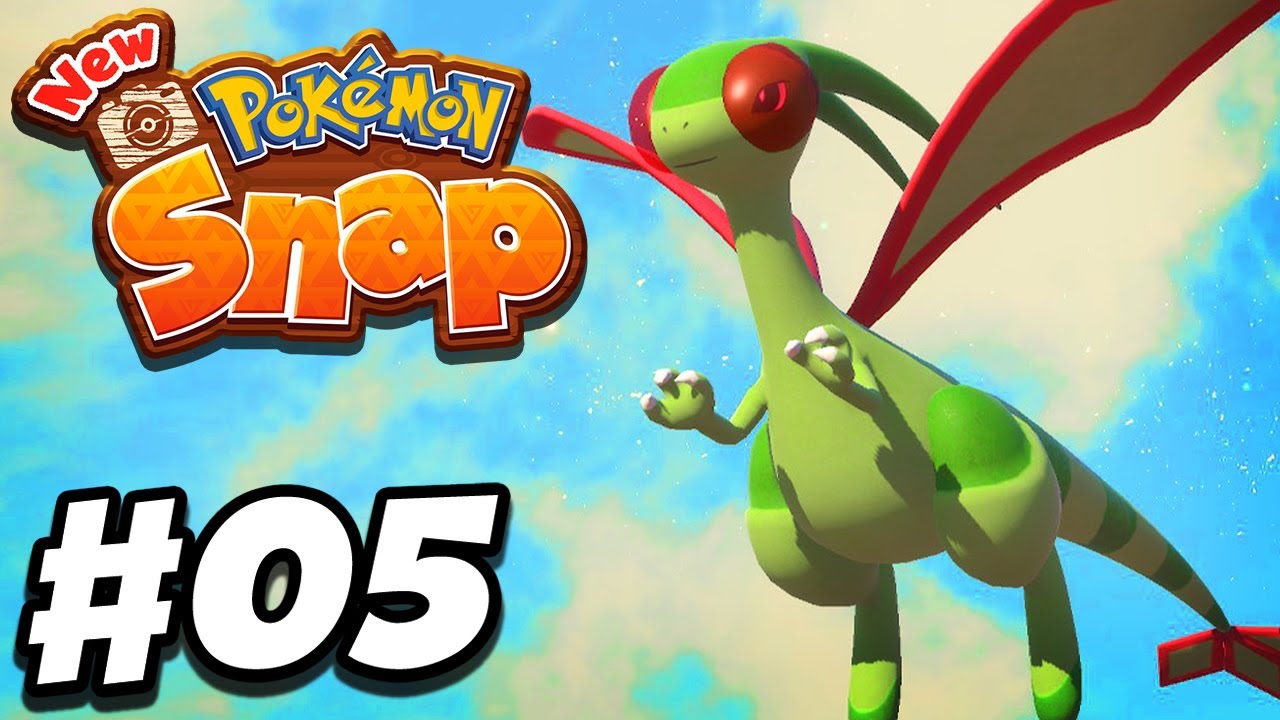 New Pokémon Snap - Gameplay Walkthrough Part 5 - Sweltering Sands at ...