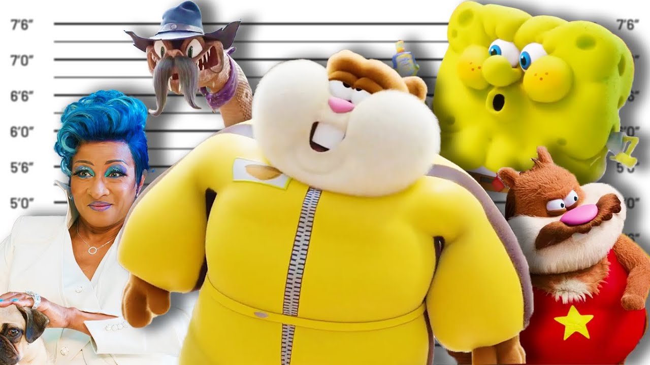 If Sandy Cheeks Movie Characters Were Charged For Their Crimes ...