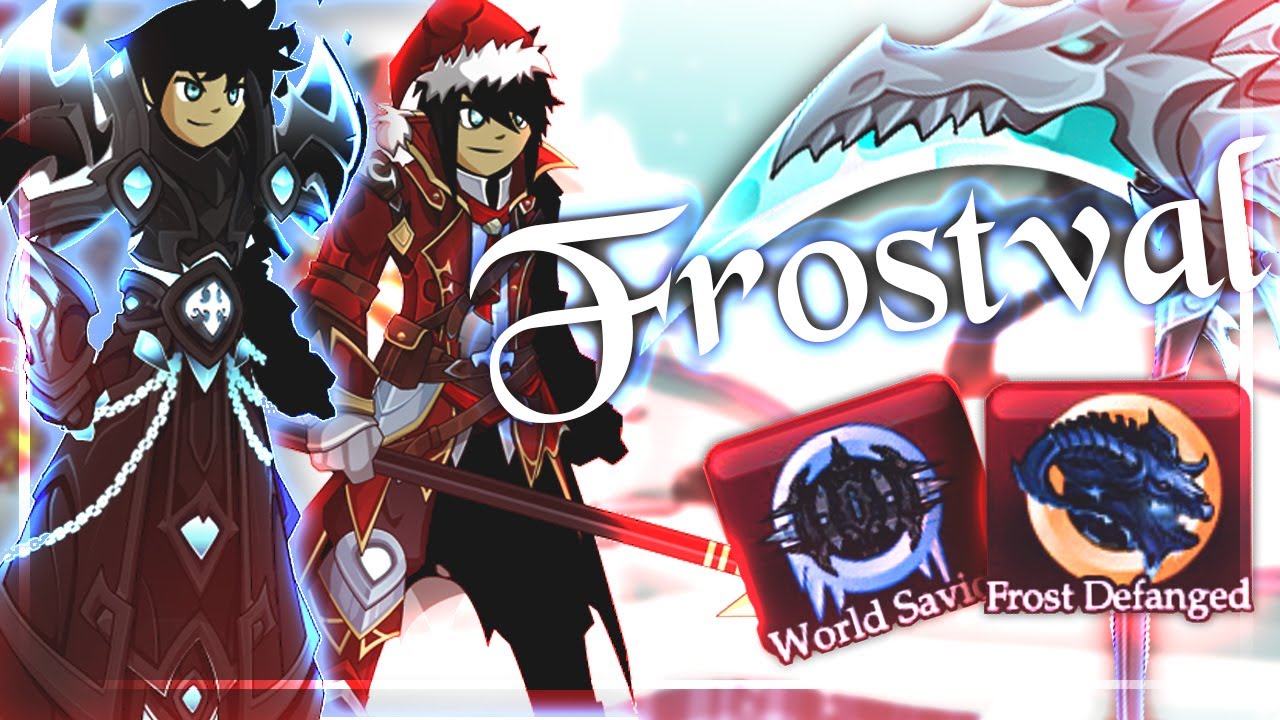 AQW - Things you should get while completing Frostval saga - YouTube