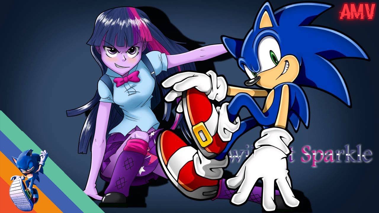 Silver The Hedgehog And Twilight Sparkle