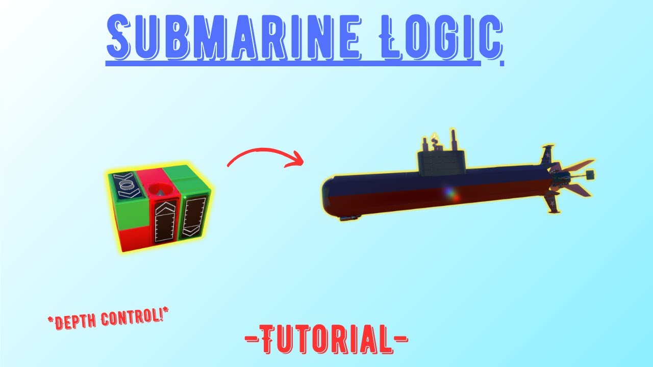How to Make Submarine Depth Control In Trailmakers! - YouTube