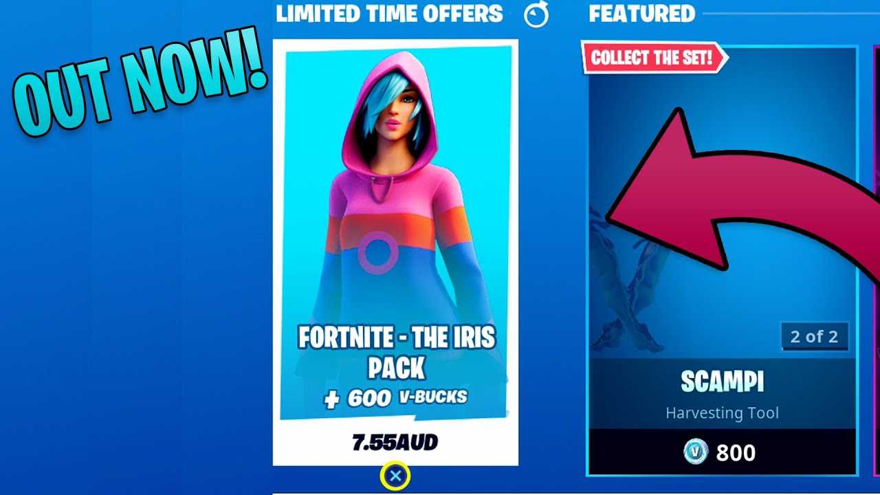 How to GET the IRIS Starter Pack in FORTNITE! (clean skin) - YouTube