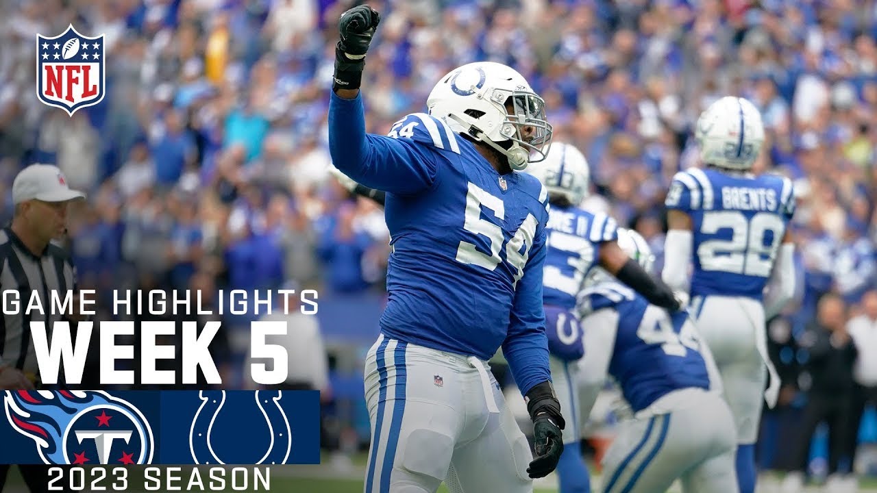 Indianapolis Colts vs. Tennessee Titans Full Game Highlights | NFL Week ...