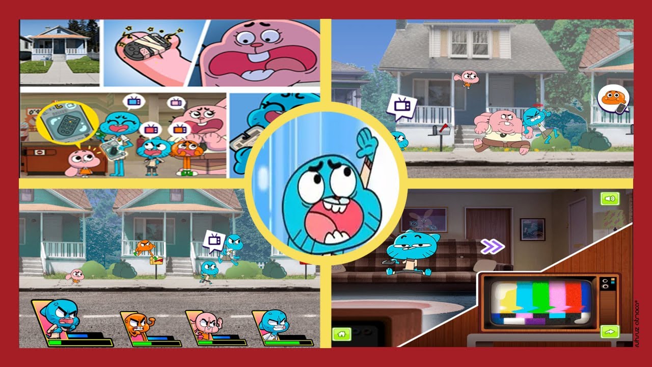 The Amazing World Of Gumball: Remote Fu |【CN Games】 - YouTube