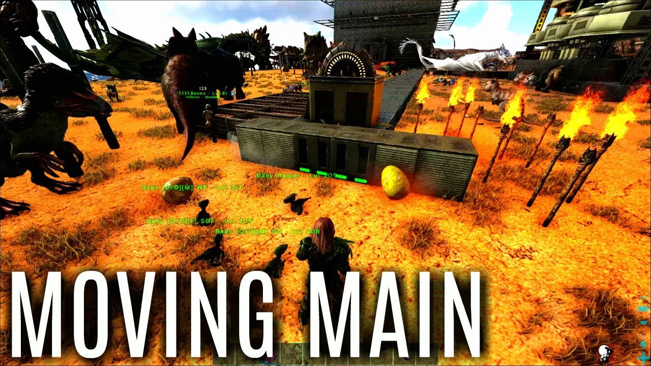 MOVING THE MAIN BASE and Mass Taming - Classic PVP (E4) - ARK Survival ...