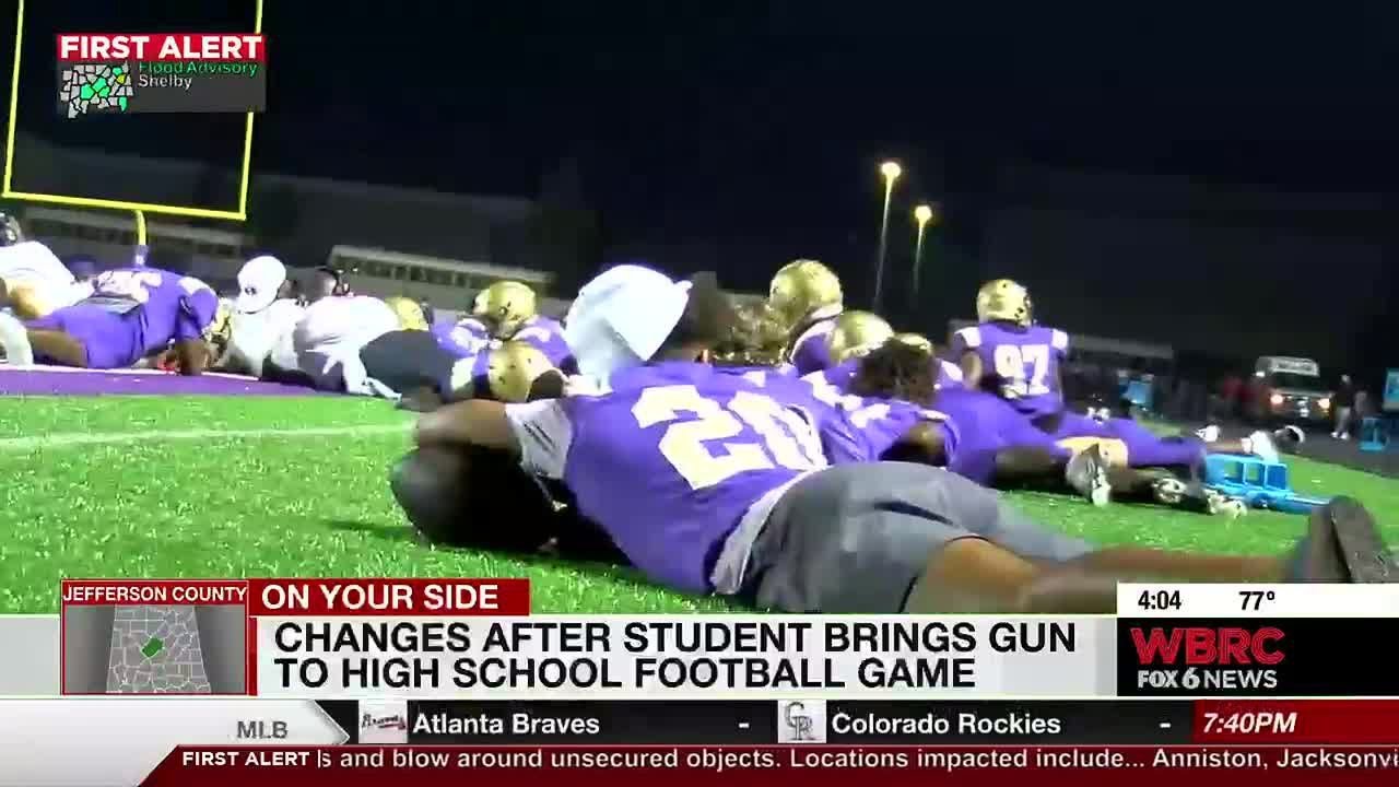 Changes after student brings gun to high school football game - YouTube