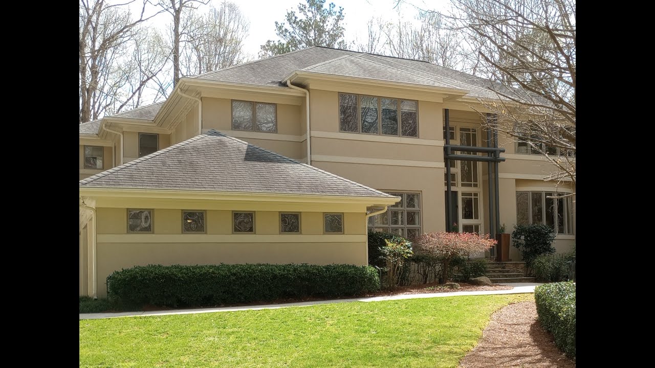 ATLANTA REAL ESTATE for sale 5 BEDROOM 6 BATHROOM LUXURY HOME - YouTube
