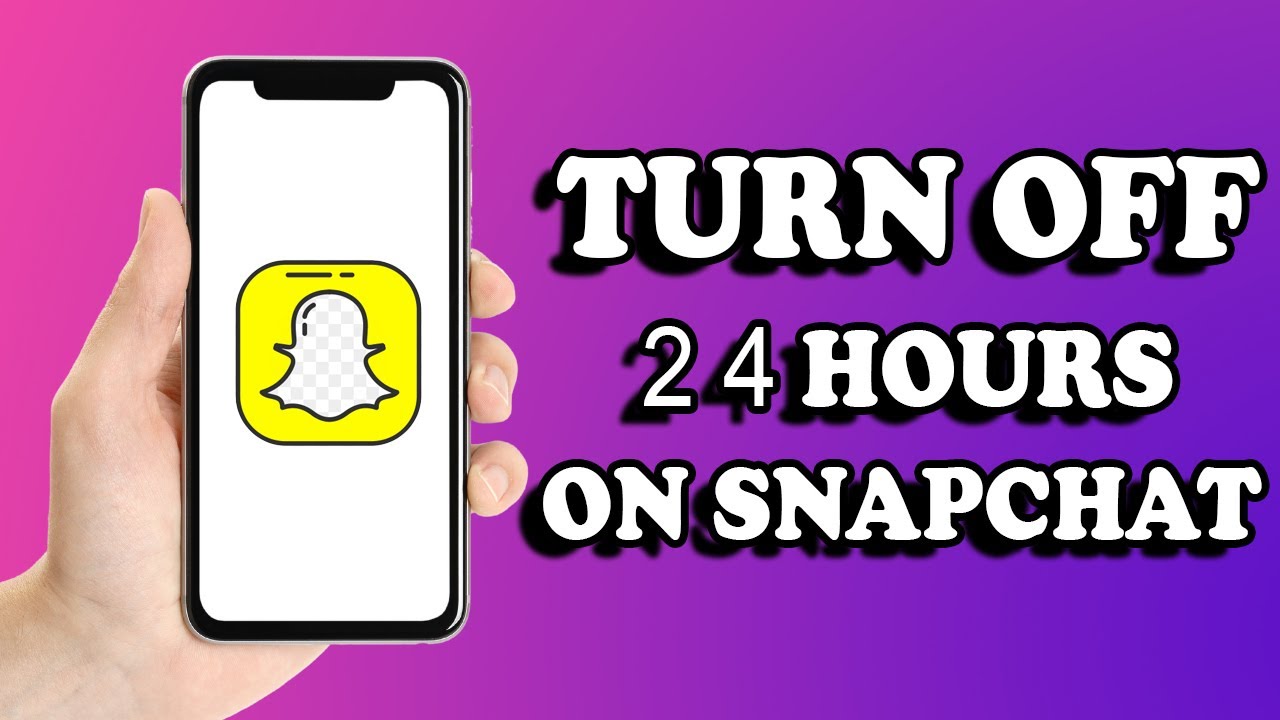 How to turn off 24 hour save on snapchat - YouTube