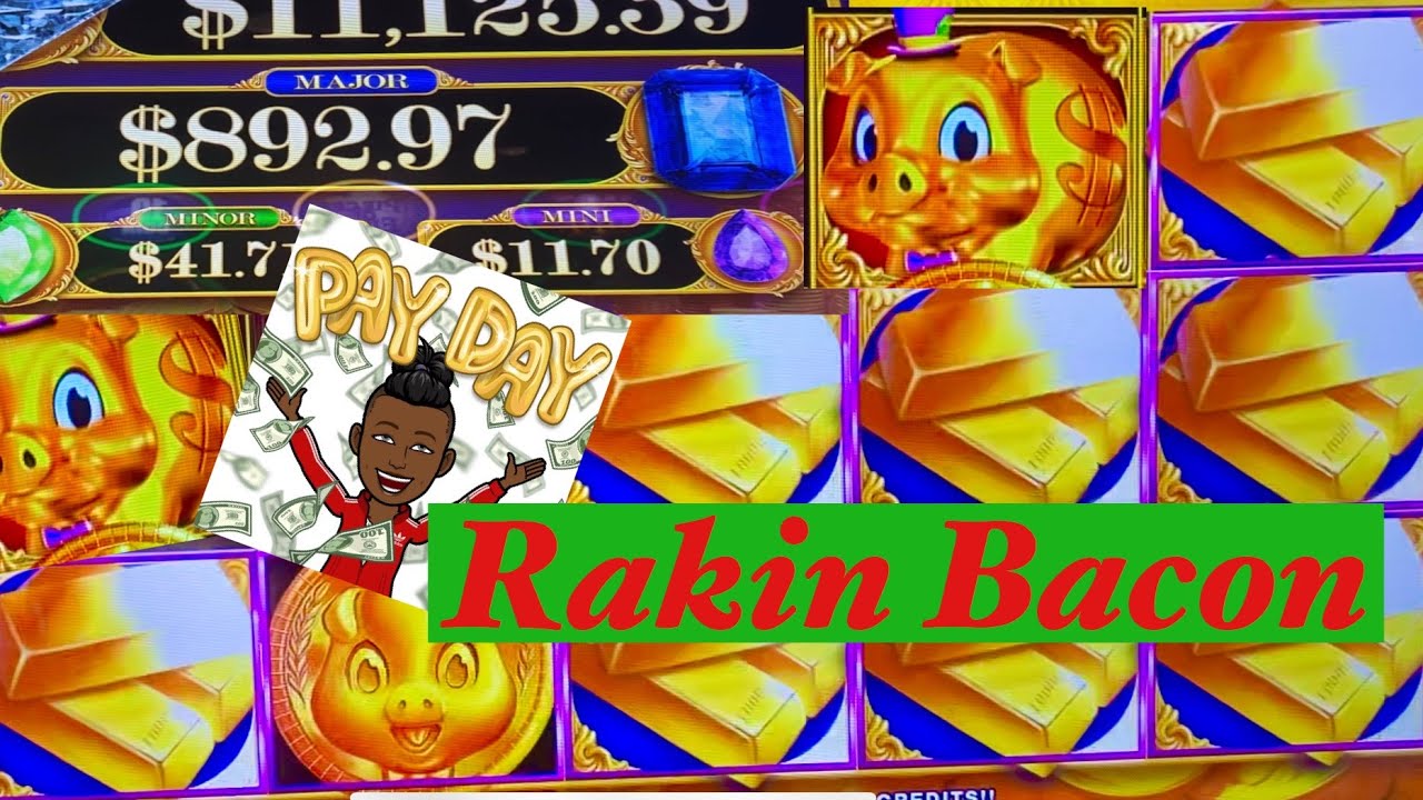 RAKIN BACON | what a line hit | BIG WIN - YouTube