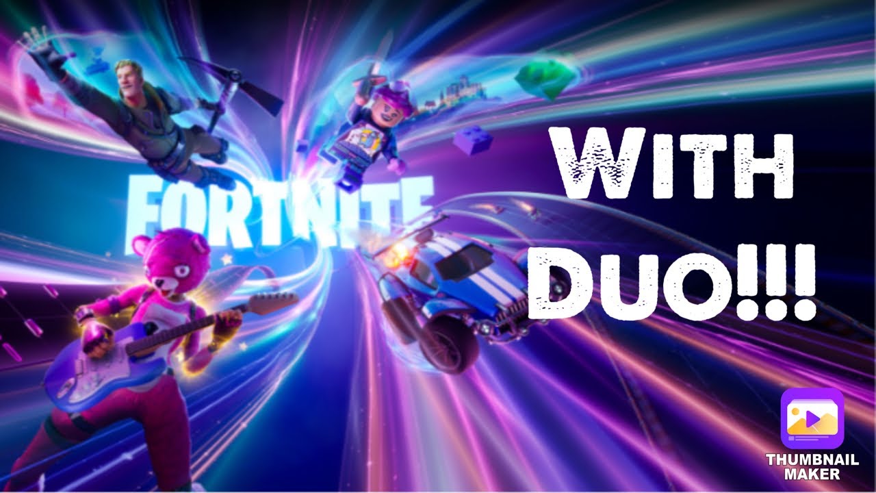 Playing Fortnite With My Duo!!! - YouTube