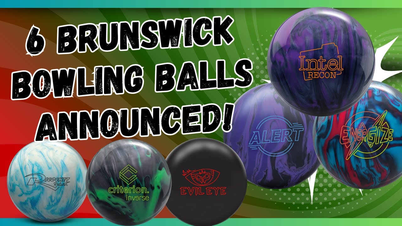 BRUNSWICK BOWLING BALLS ANNOUNCED! New Intel, Pearl Criterion, Hybrid ...