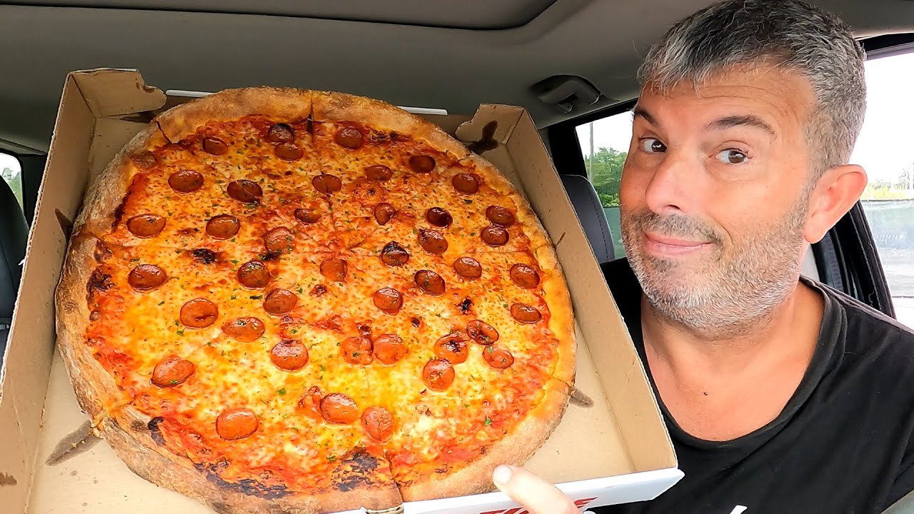 check out this pizza food review - YouTube
