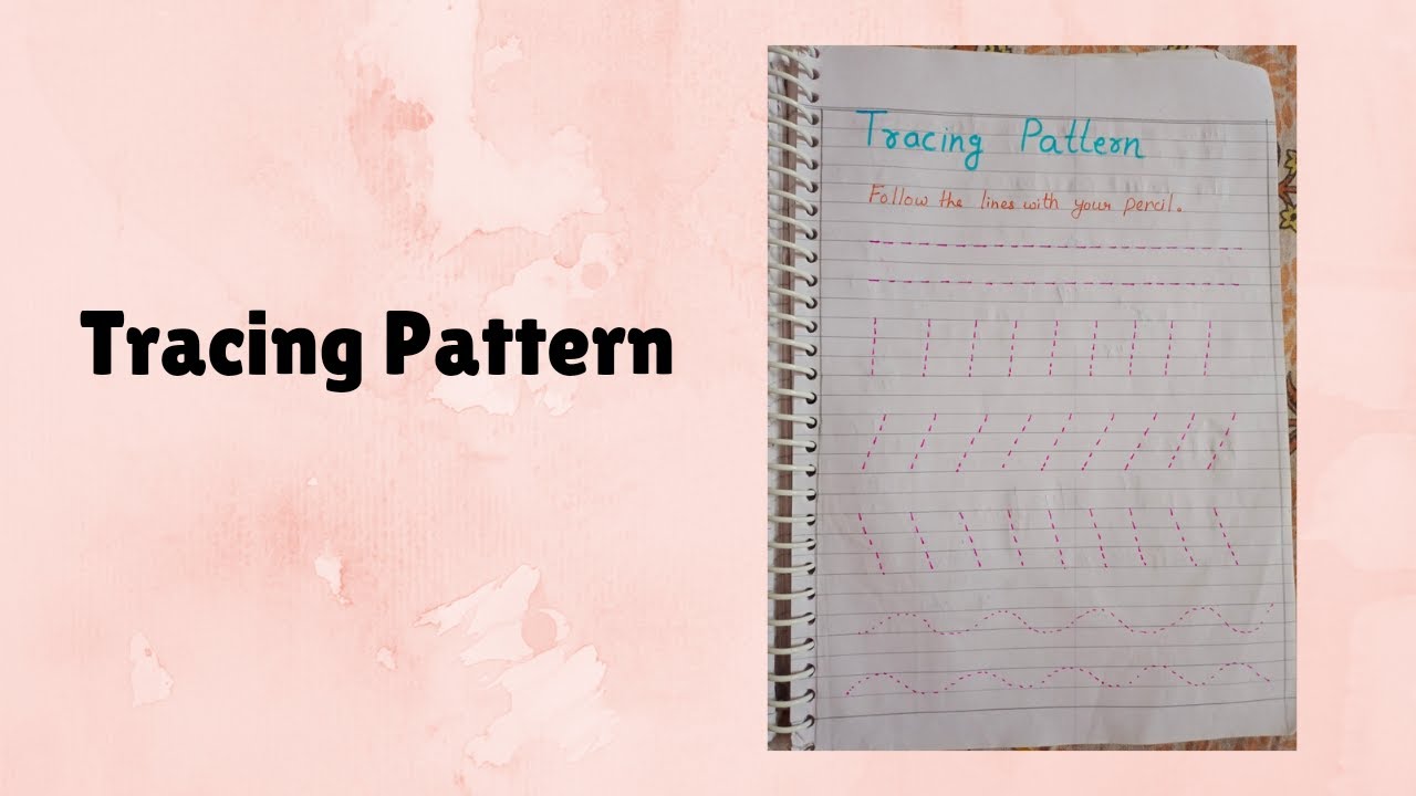 Tracing Pattern / mix tracing pattern for kids / learning patterns ...